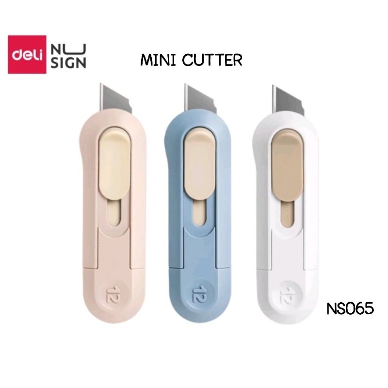 Deli มีดคัตเตอร์มินิ ขนาดพกพา Nusign Mini Cutter (ราคาต่อ 1 ชิ้น ...