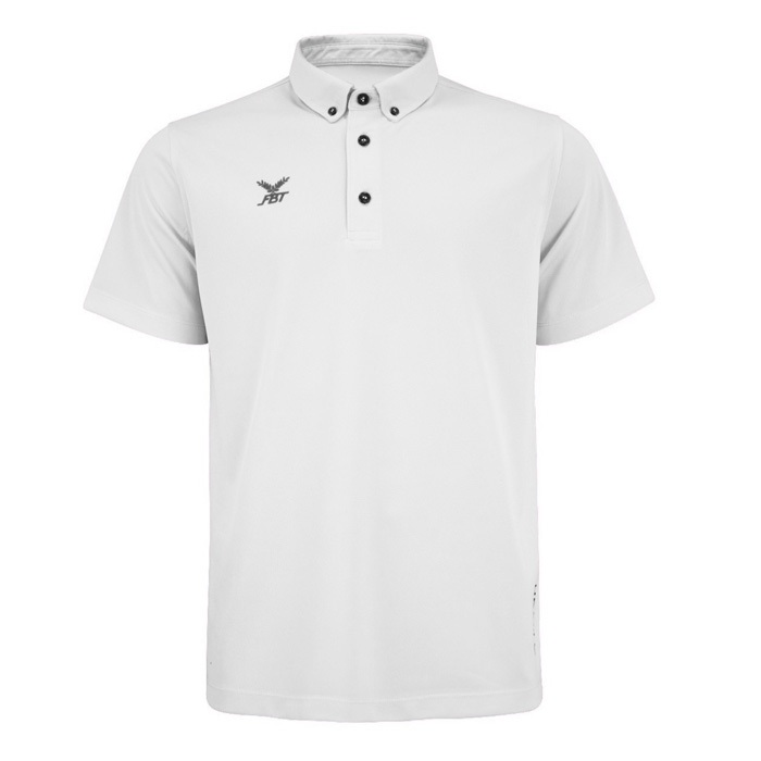 FBT เสื้อโปโล ติดกระดุมปลายปกเสื้อ Basic Polo Unisex รหัส B2C412 | Shopee Thailand