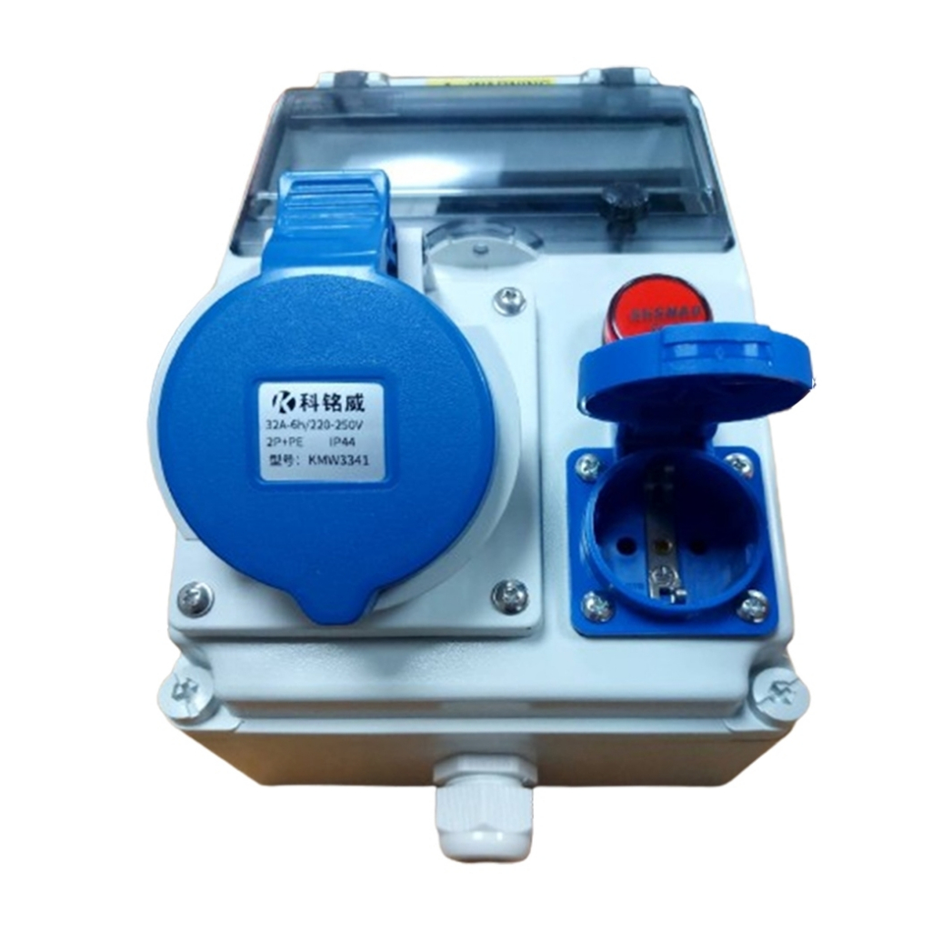 DISTRIBUTION BOX (+POWER PLUG) กล่อง Consumer 8 ช่อง Build in Power ...