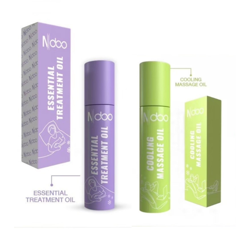 Ndoo Cooling massage oil เอ็นดู ลูกกลิ้ง Ndooไมเกรน แก้ปวดไมเกรน ยาดมสมุนไพร แก้ปวด สมุนไพร ปวด ...