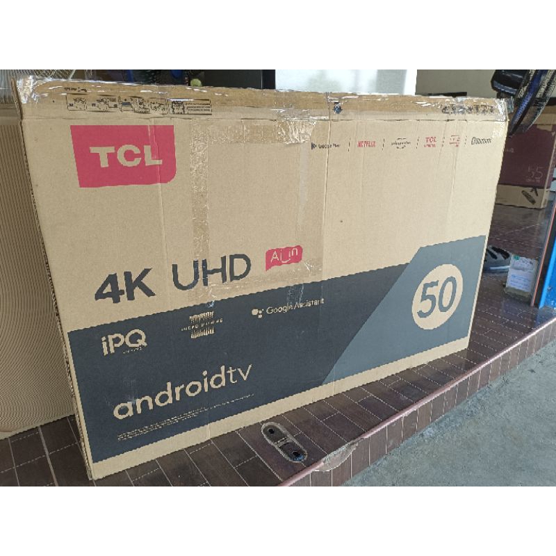 TV TCL 50 นิ้ว 4K เกรด B ของใหม่ | Shopee Thailand