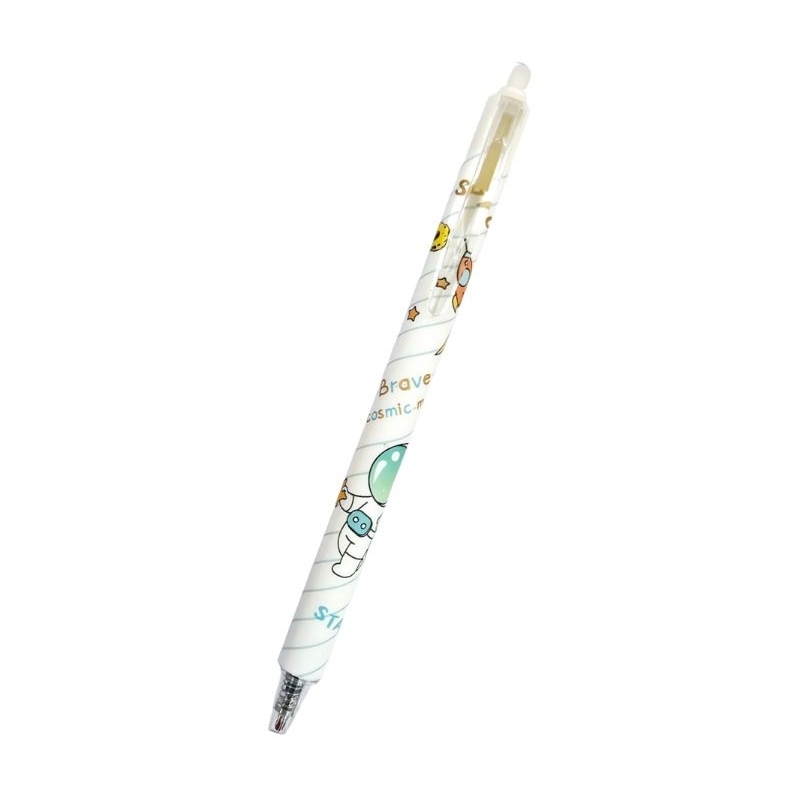 Aodemei ปากกาเจลลบได้ แบบกด ลายการ์ตูน ขนาด 0.5มม. หมึกน้ำเงิน (ราคาต่อ ...