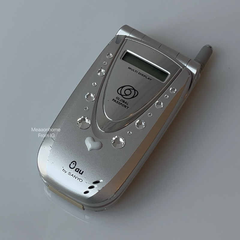 au cdmaOne C412SA Year 2001 มือถือฝาพับญี่ปุ่น | Shopee Thailand