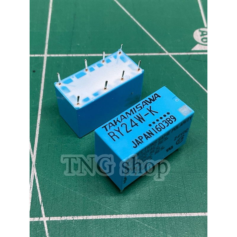 รีเลย์ รุ่นRY24W-K. 24VDC 8ขา ลงปริ้น TAkAMISAWA. (JAPAN) | Shopee Thailand