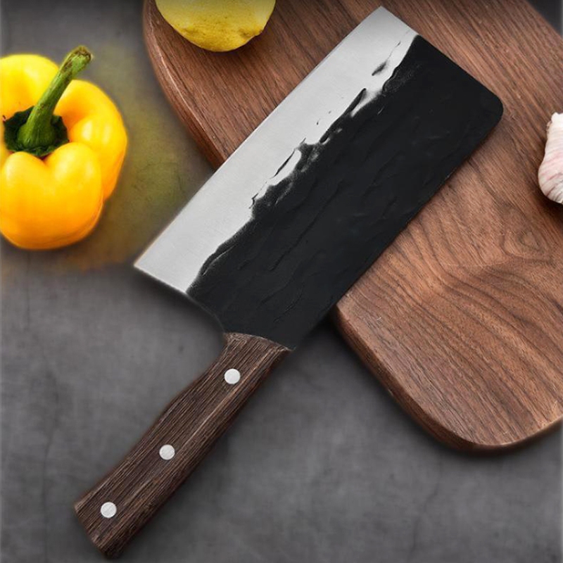 มีดสไตล์ญี่ปุ่น J060 มีดแล่ เกรดพรีเมี่ยม สแตนเลสคุณภาพดี มีดหั่นหมู มีดทำครัว ชุดมีดปังตอ มีด ...