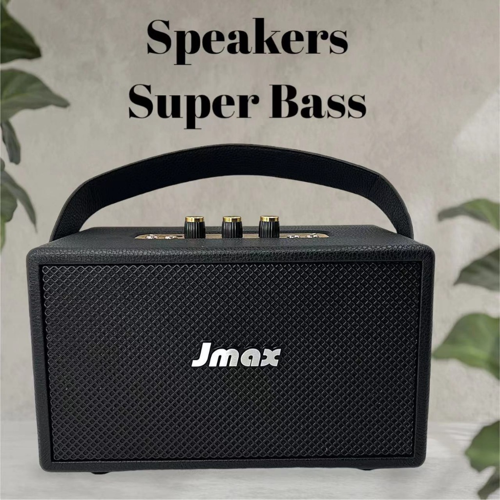 JMAX-JM13 ลำโพงบลูทูธ พร้อมสายหิ้ว ปรับเบสได้ เสียงแน่น 20W ของแท้100% ...