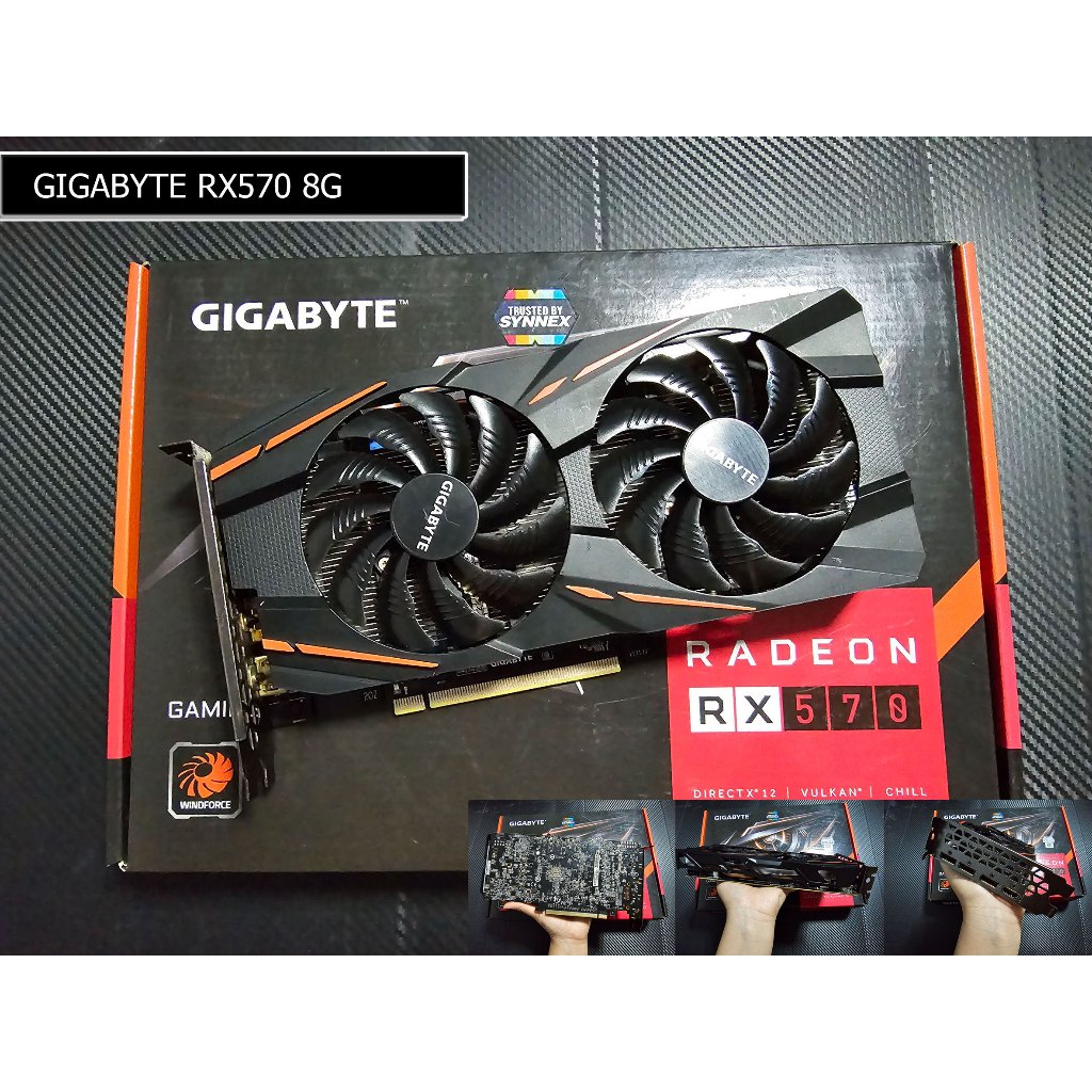 การ์ดจอ (VGA) RX 570 4G, RX 570 8G, RX 580 8G (มือสอง) | Shopee Thailand