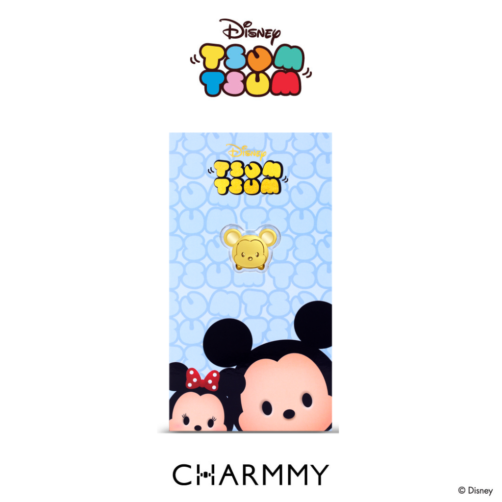 NGG CHARMMY Disney 999 Gold Sheet Tsum Tsum Mickey Mouse (Blue Packet ...