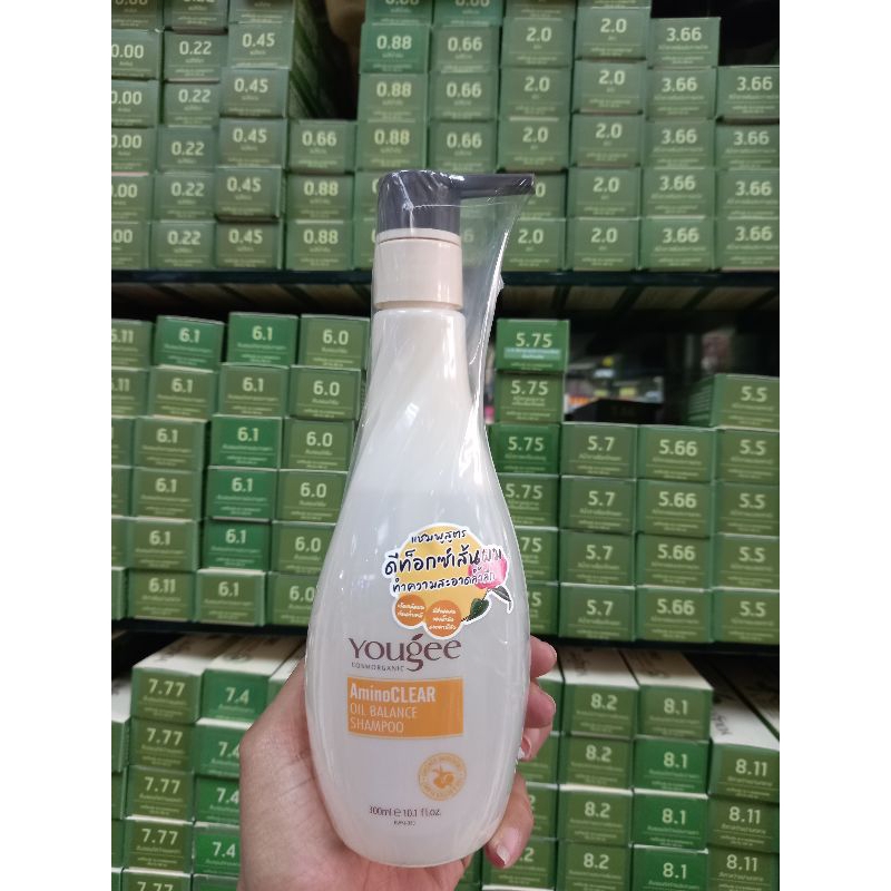 Yougee Amino Clear Oil Balance shampoo แชมพู สูตรดีท็อกซ์เส้นผมทำความ ...