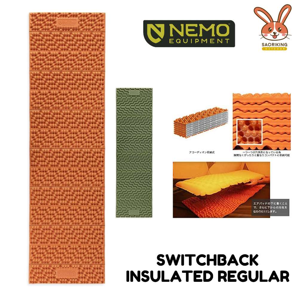 NEMO Switchback™ Ultralight Sleeping Pad NM-SWB-R พร้อมส่ง | Shopee Thailand
