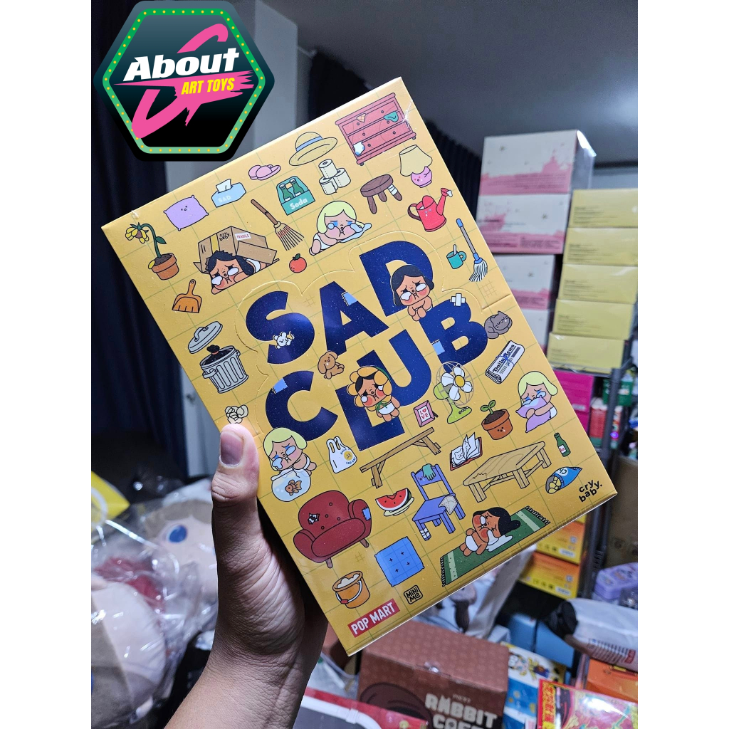 พร้อมส่ง Crybaby Sad Club Series By Pop Mart ของแท้ | Shopee Thailand