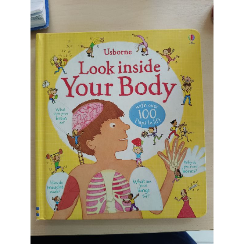 หนังสือ Look inside your body เปิดปิดได้ ภาพสวย ภาษาอังกฤษ | Shopee ...