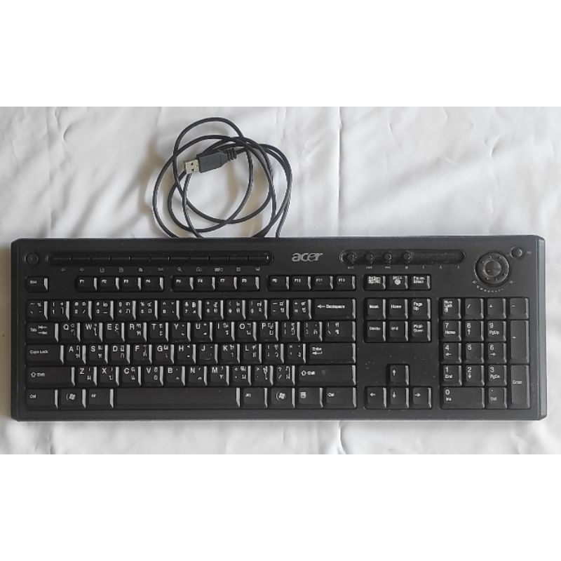 Keyboard Acer / Gview คีย์บอร์ด Acer รุ่น Ku0420 / Gview รุ่น H2 สาย ...