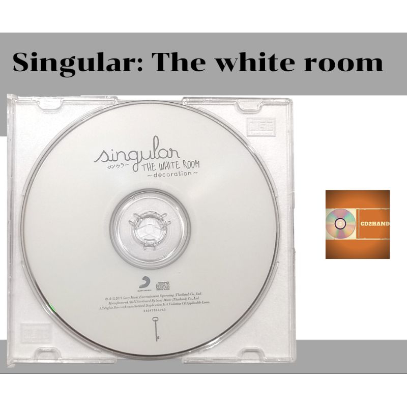 ซีดีเพลง cd อัลบั้มเต็ม singular ซิงกูล่าร์ อัลบั้ม The White Room ...