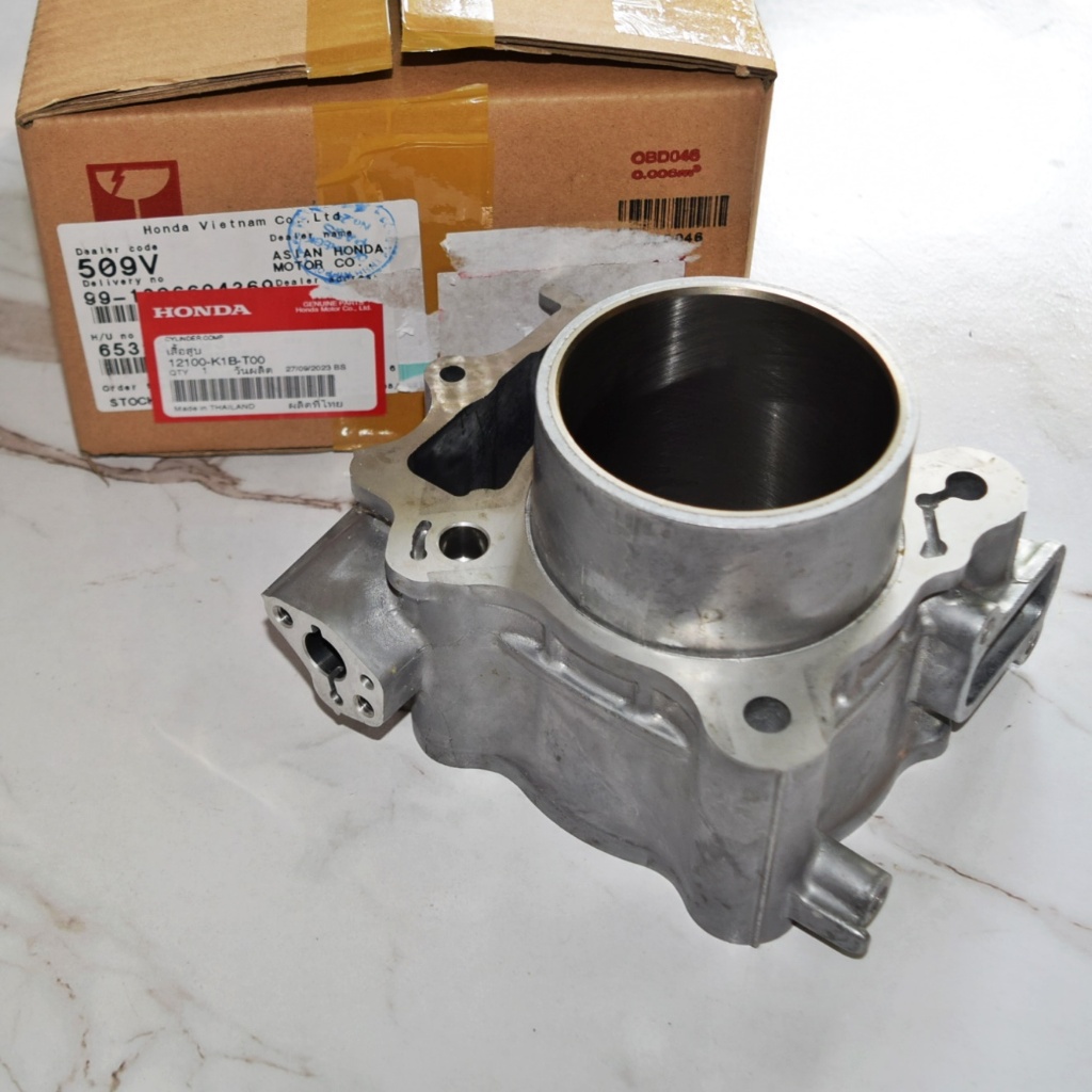 เสื้อสูบ (CYLINDER COMP) Forza350 ปี2020-2023 แท้ศูนย์ฮอนด้า ราคา/1ชิ้น ...