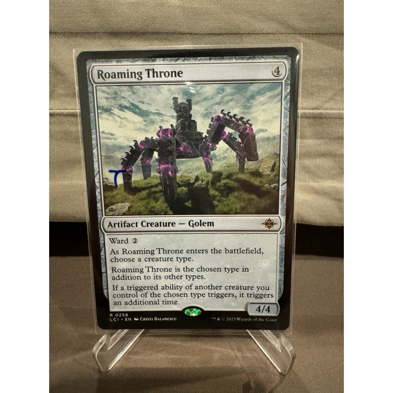 MTG The Lost Caverns of Ixalan: Roaming Throne | Shopee Thailand