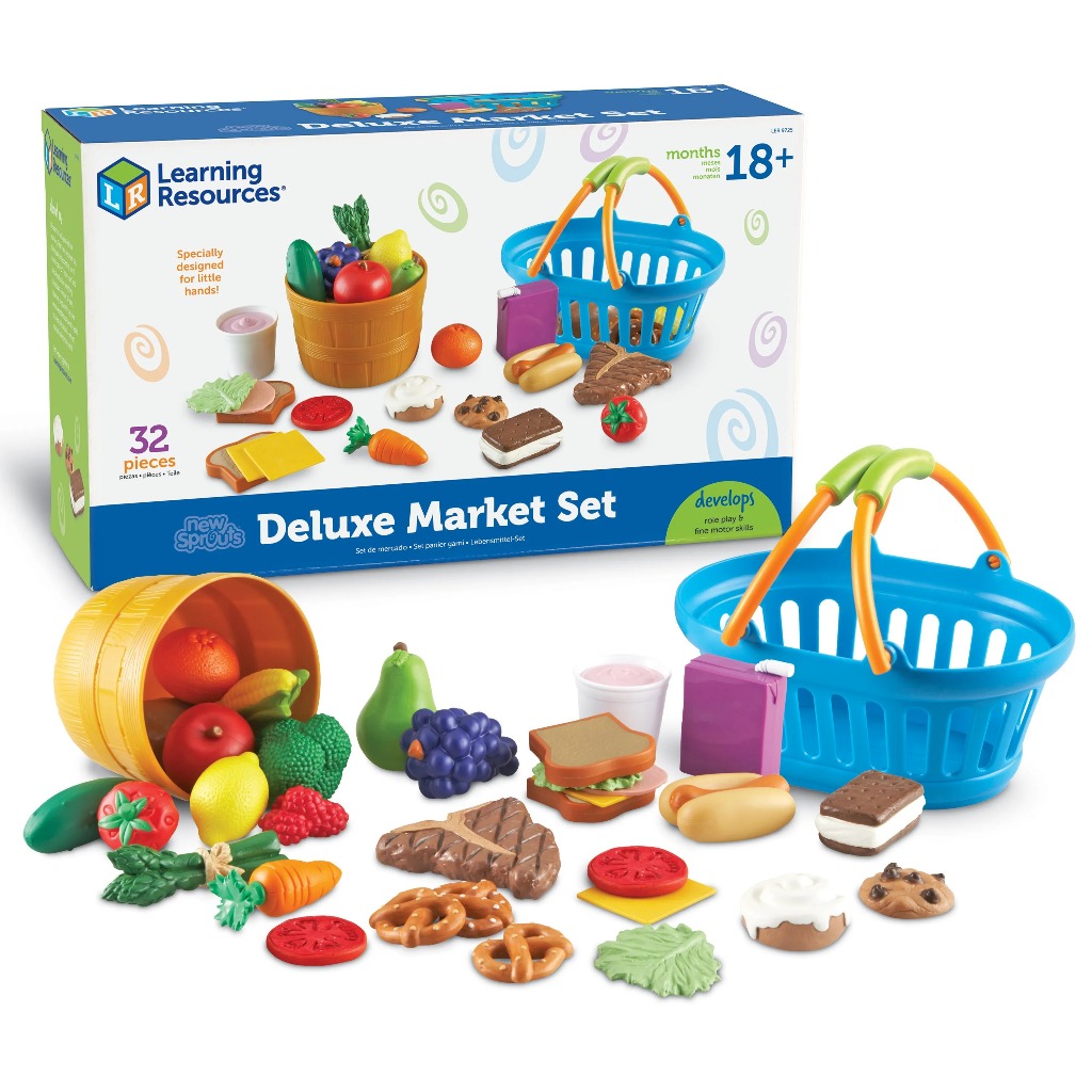 NEW SPROUTS(TM) DELUXE MARKET SET [จากแบรนด์ Learning Resources] เหมาะ ...