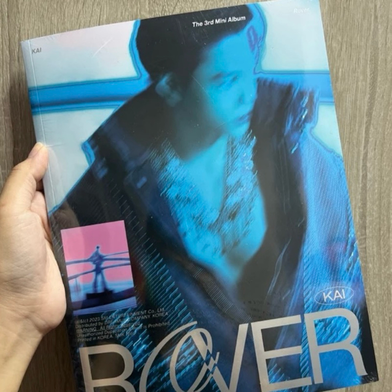 Kai - rover album photobook ver. พร้อมการ์ด withfans 2 ใบ | Shopee Thailand