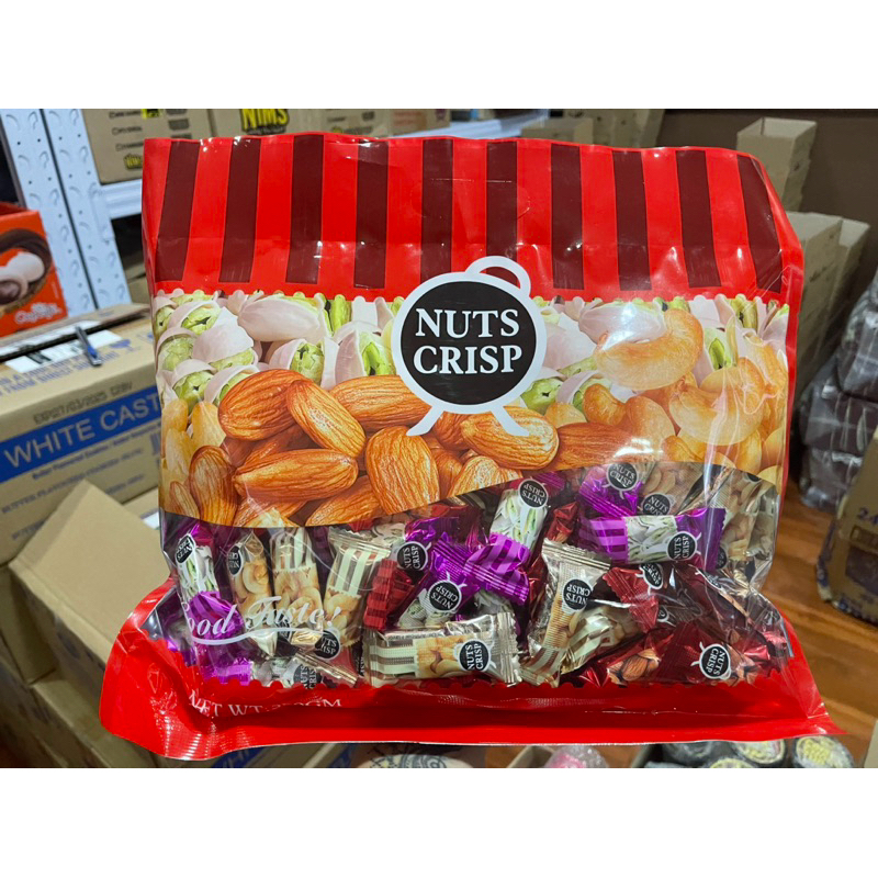 ถั่วอัดแท่ง NUTS CRISP ขนมตุ๊บตั๊บ | Shopee Thailand