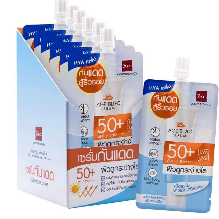 BSC SUN AGE BLOCK SPF50 PA+++ | Shopee Thailand