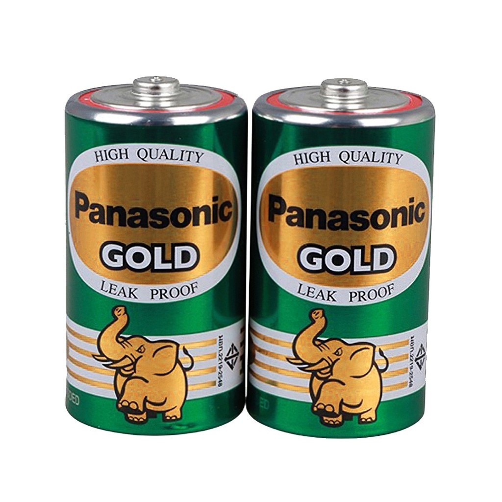 Panasonic Gold ถ่านไฟฉาย ถ่าน พานาโซนิค โกลด์ สีเขียว (ขนาด AA / AAA ...