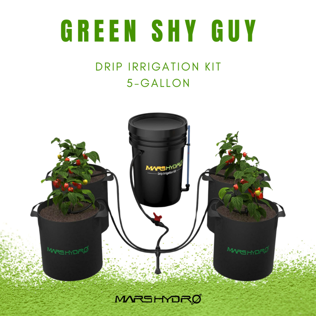 [ส่งฟรี] Mars Hydro Drip Irrigation Kit 5-Gallon Bucket Watering System ...