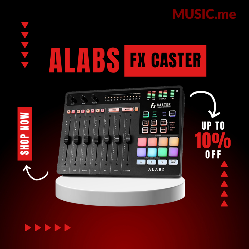 Alabs FX Caster อุปกรณ์พอดแคส รับประกัน 1 ปี | Shopee Thailand