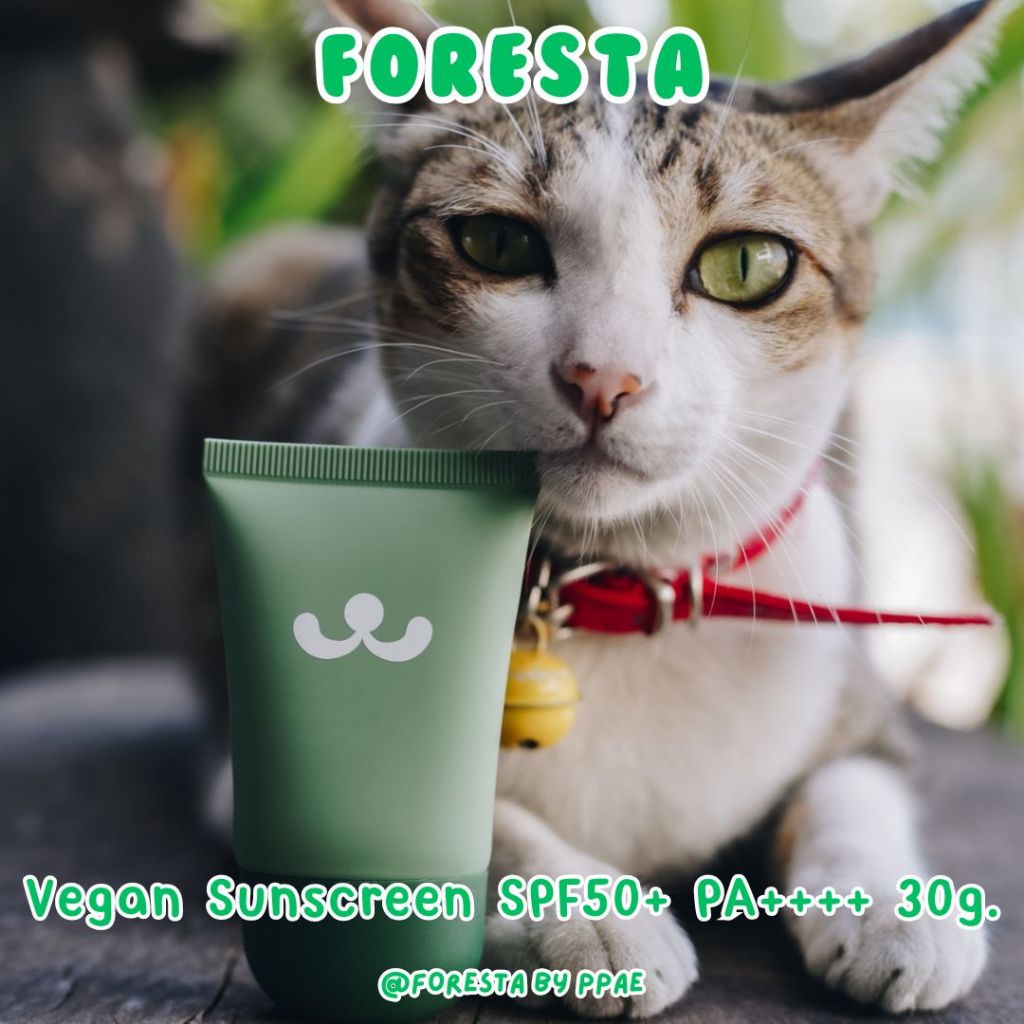 (ตัวแทน) Foresta กันแดด 💚 Vegan Sunscreen SPF 50+ PA++++ | Shopee Thailand