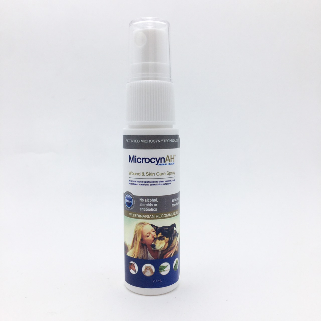Microcyn AH Spray (20 ml) สเปรย์ฟื้นฟูผิวหนัง สัตว์เลี้ยง | Shopee Thailand