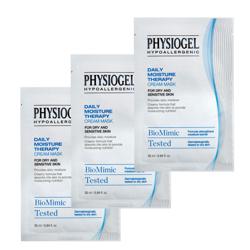 Physiogel Red Soothing AI Relief Mask 27 ml. / Physiogel Daily Moisture ...