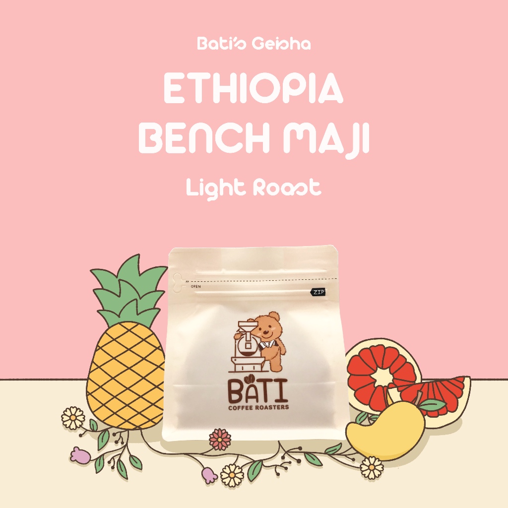 [New] Bati Coffee Roasters เมล็ดกาแฟ คั่วอ่อน - BATI'S ETHIOPIA BENCH ...