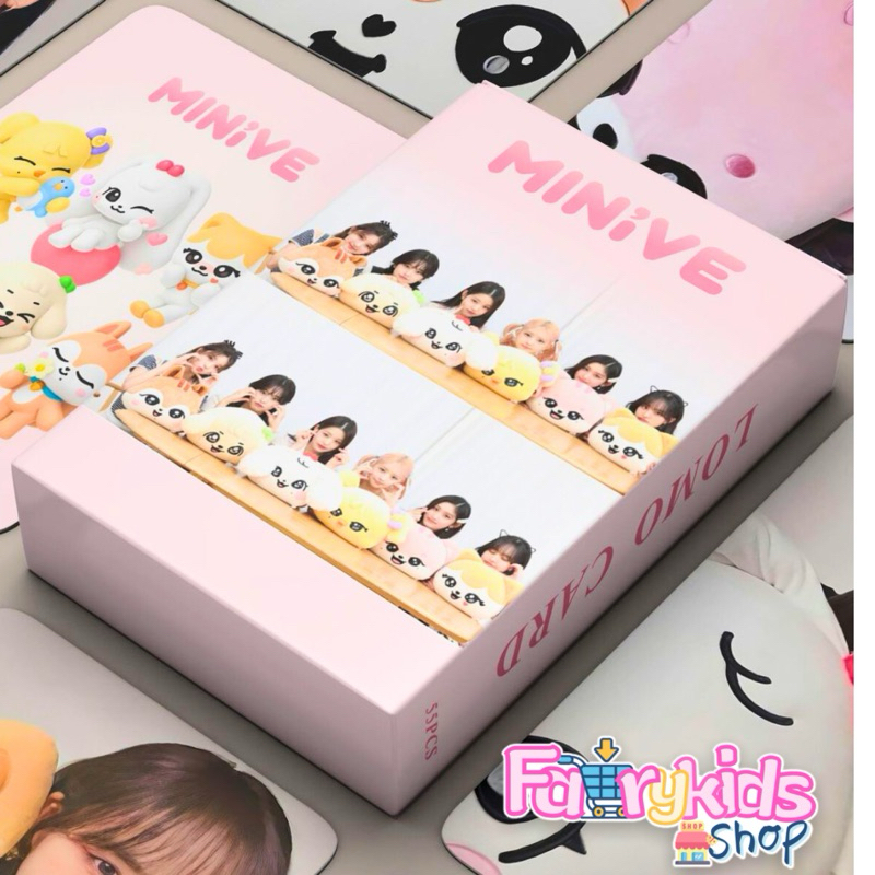 พร้อมส่ง Lomo cardการ์ดภาพ Minive เซต 55ใบ size 5.7*8.6cm. | Shopee ...