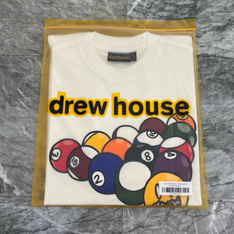 NEW เสื้อยืด DREW HOUSE Pool Hall | Shopee Thailand