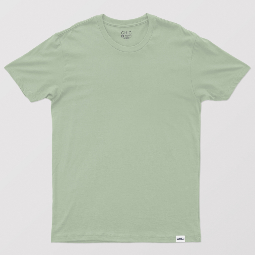 เสื้อยืดคอกลมสีพาสเทล ไซซ์ผู้ใหญ่ 3XL | CHIC by Carson | แพ็ค 1 ตัว | Shopee Thailand