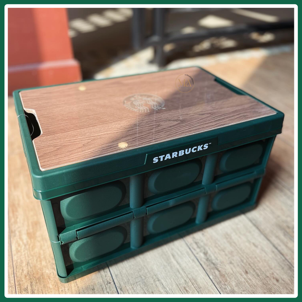 [ของแท้]STARBUCKS ® REWARDS COLLAPSIBLE STORAGE BOX | Multipurpose ...
