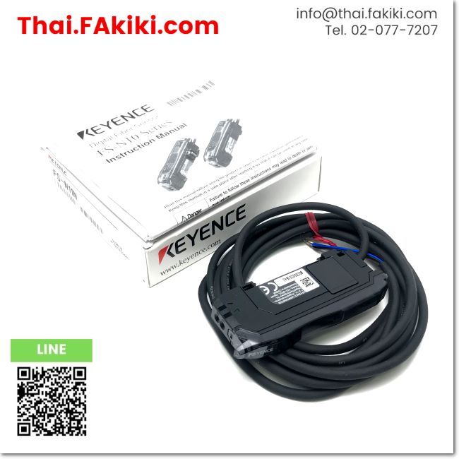 พร้อมส่ง, (B)Unused*, FS-N11N Digital fiber senser, ดิจิตอลไฟเบอร์เซนเซอร์ สเปค -, KEYENCE (66 ...