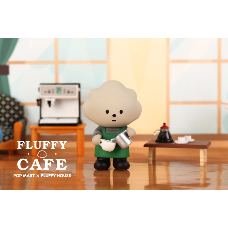 พร้อมส่ง 🧸POPMART x FLUFFY HOUSE MR. WHITE CLOUD MINI SERIES(กล่องสุ่ม ...