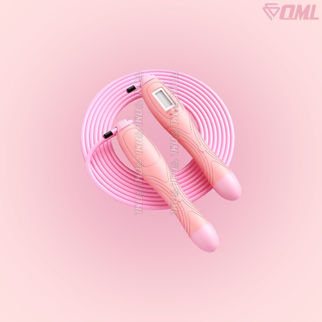 OML CL1 เชือกกระโดด ระบบมิเตอร์นับรอบ 4 โหมด พิเสษ! โดดไร้สายได้ ทำให้ใช้พื้นที่น้อย เสียงไม่ดัง ...