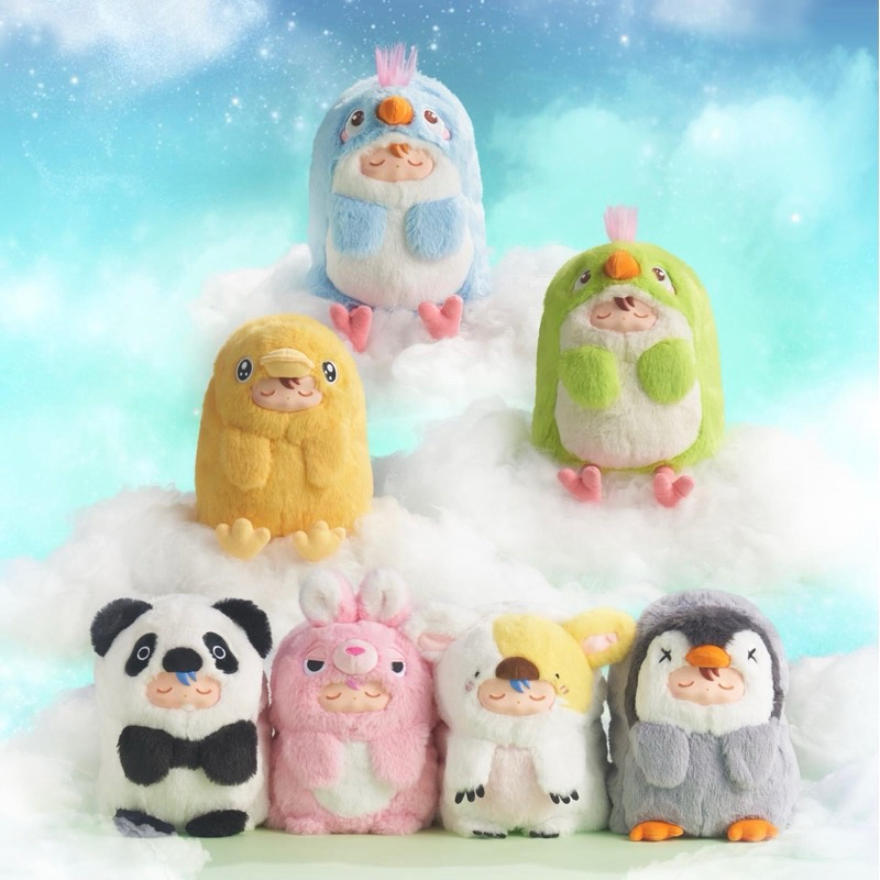 ( สินค้าพร้อมส่ง / แบบสุ่ม ) โมเดลตุ๊กตา Quay Baby Animal Plush Bag ...