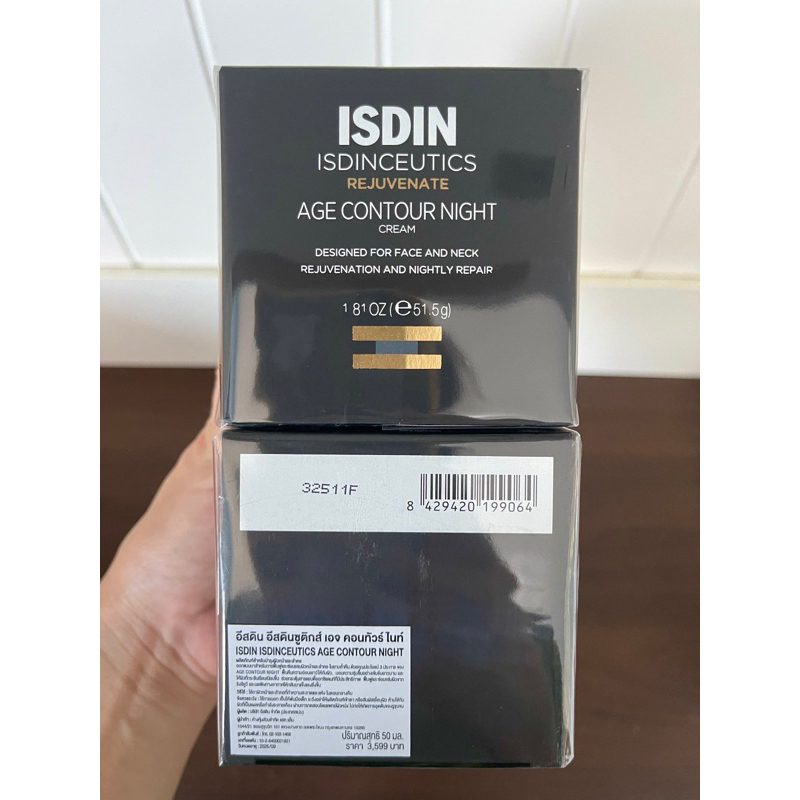💥พร้อมส่ง💥 (Exp:05/27) ISDIN Rejuvenate Age Contour Night Cream ขนาด 51 ...