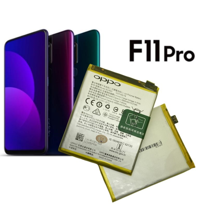 แบตเตอรี่ Oppo F11 Pro / BLP697 แบตแท้ Oppo F11 Pro 4000mAhBattery OPPO ...