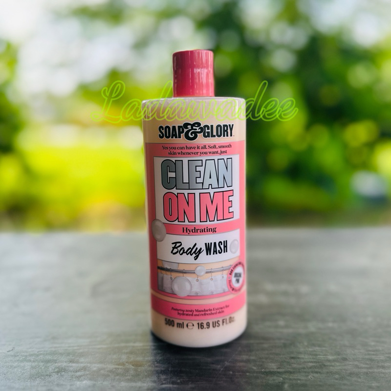 Soap&Glory Clean On Me Body Wash โซพ แอนด์ กลอรี่ คลีน ออน มี ไฮเดรติ้ง ...