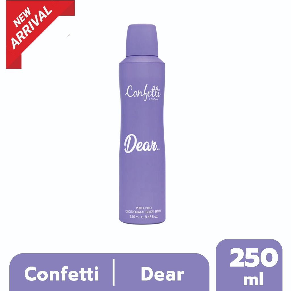 Confetti London Body Spray - Dear 250ml / คอนเฟตติ ลอนดอน บอดี้ สเปรย์ ...
