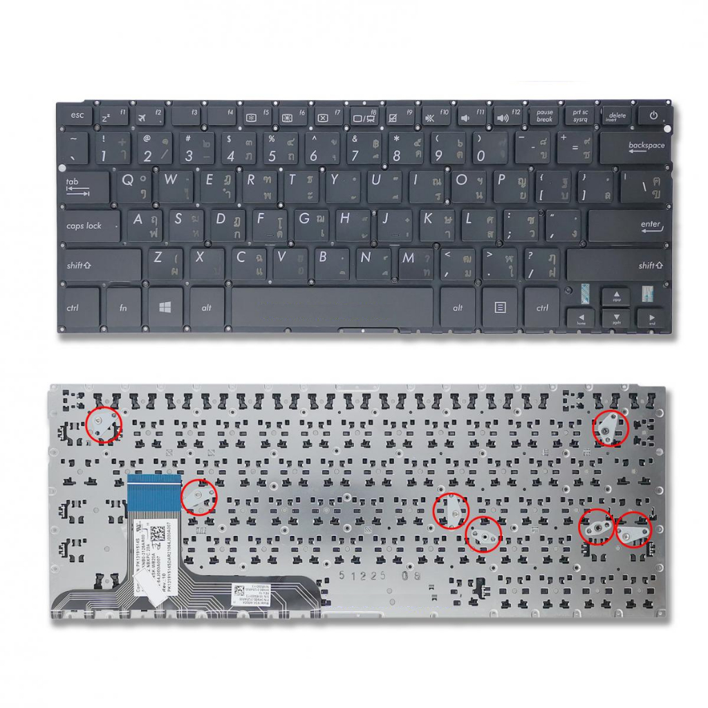 Keyboard ASUS UX303/UX305/UX305LA/UX305UA/UX305F/UX330 (Black ...
