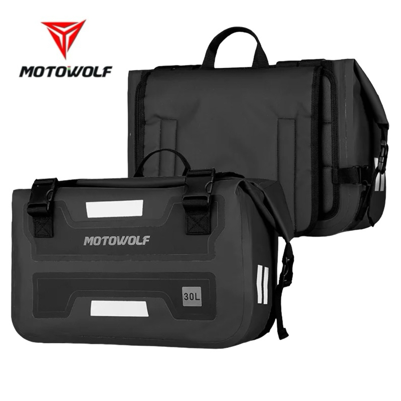 [ในไลฟ์ มีโค้ดลด 100.-]🔥 MOTOWOLF MDL 0720 Motorcycle Waterproof Side ...