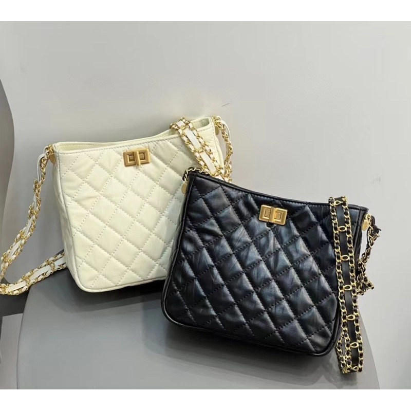 Michelle 20cm กระเป๋าหนังแกะ แบรนด์Lovera | Shopee Thailand