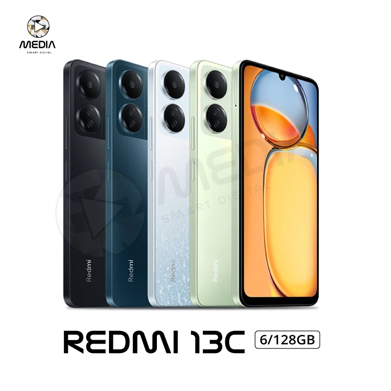 Xiaomi Redmi 13C 6GB+128GB/8GB+256GB โทรศัพท์มือถือ แบตเตอรี่ 5000mAh รับประกัน 15 เดือน ...