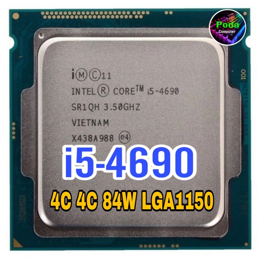 ซีพียู CPU intel i5-4460/ i5-4570/ i5-4590 / i5-4590S/ i5-4670/ i5-4690 ...