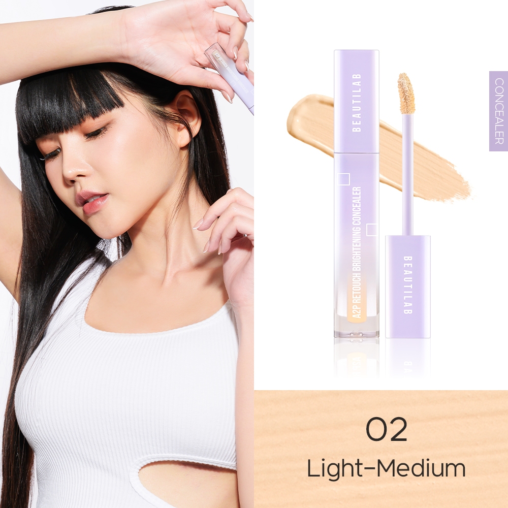 Beautilab A2P Retouch Brightening Concealer/Peach Dark Spot Corrector คอนซีลเลอร์ หรือ คอเรคเตอร ...