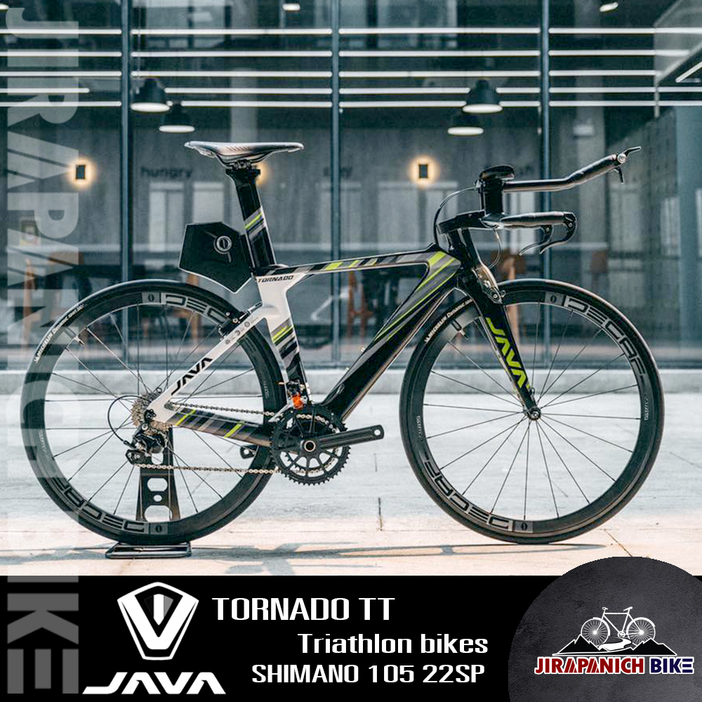 (ลดสูงสุด500.- พิมพ์HP500AUG)จักรยานไตรกีฬา JAVA รุ่น TORNADO TT ...